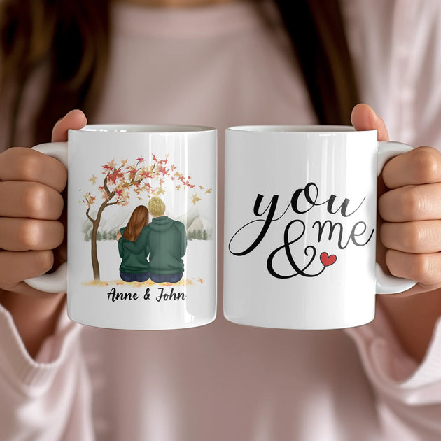 Cute Couples Mug – Personalize.ae